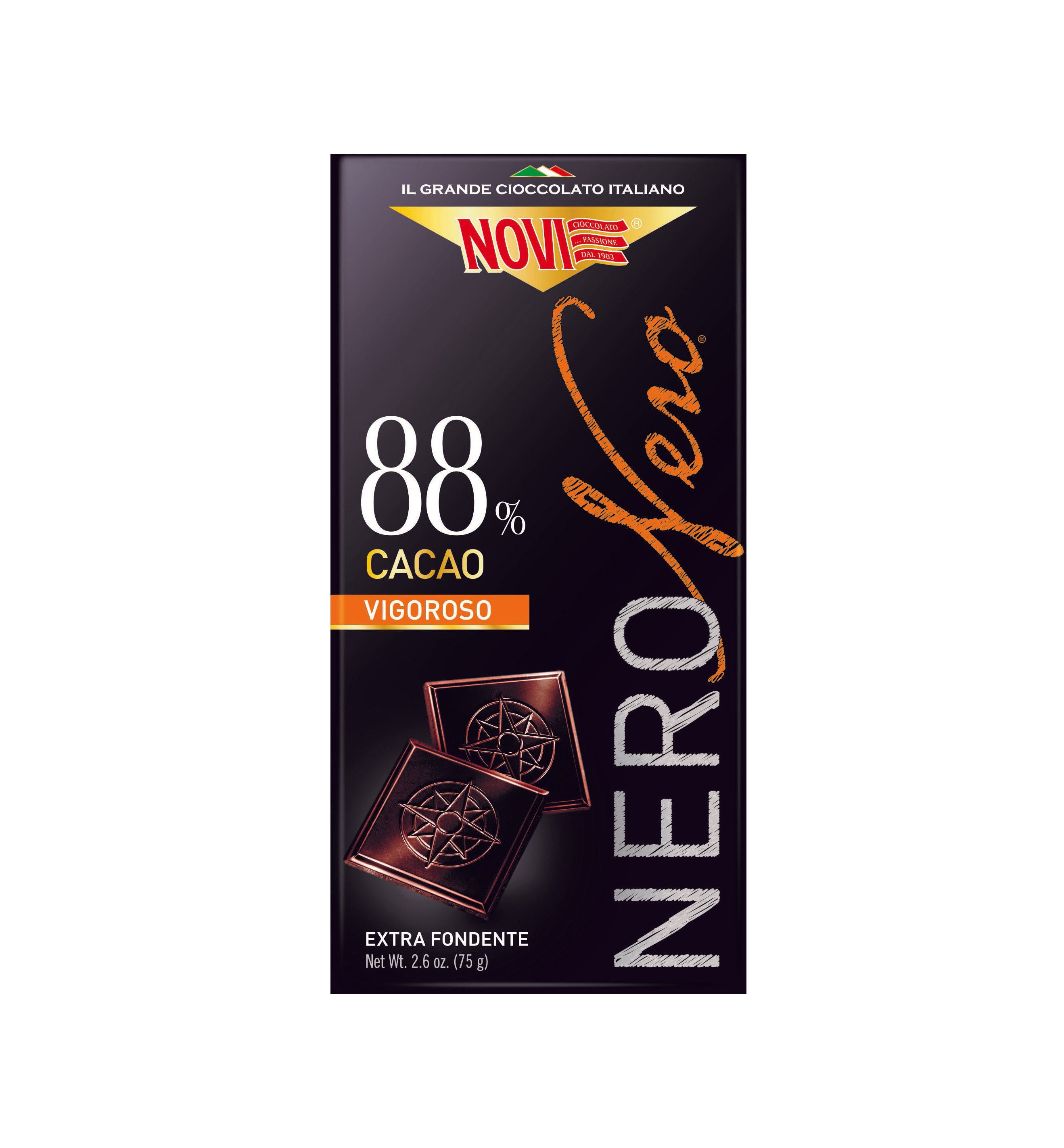 Novi Nero Nero Dark Chocolate Bar 88% – Gigi Importing