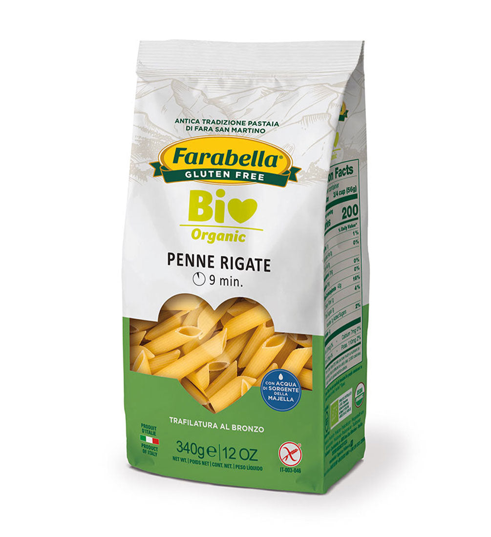 GLUTEN FREE PASTA / ORGANIC CORN & RICE PENNE RIGATE – Gigi Importing