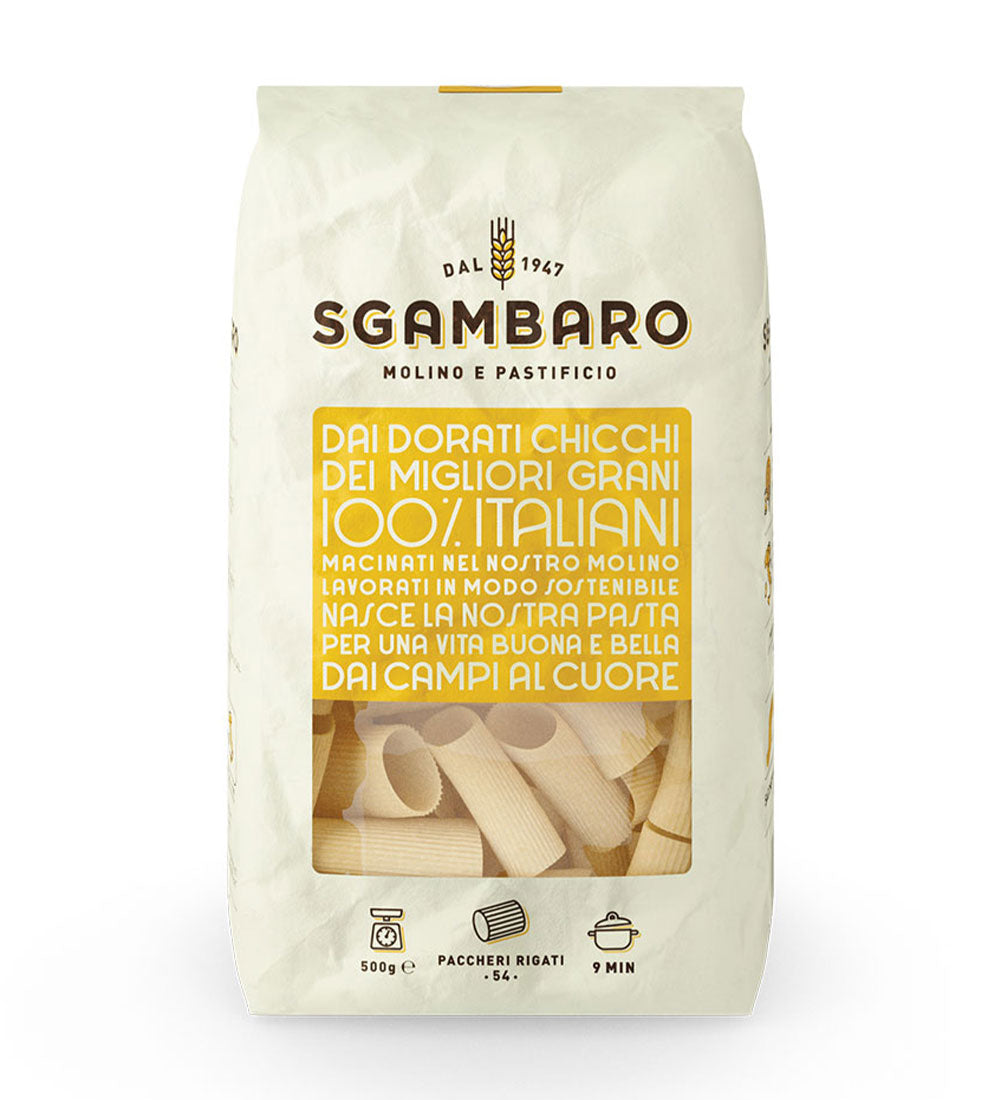 YELLOW LABEL PASTA / PACCHERI RIGATI – Gigi Importing