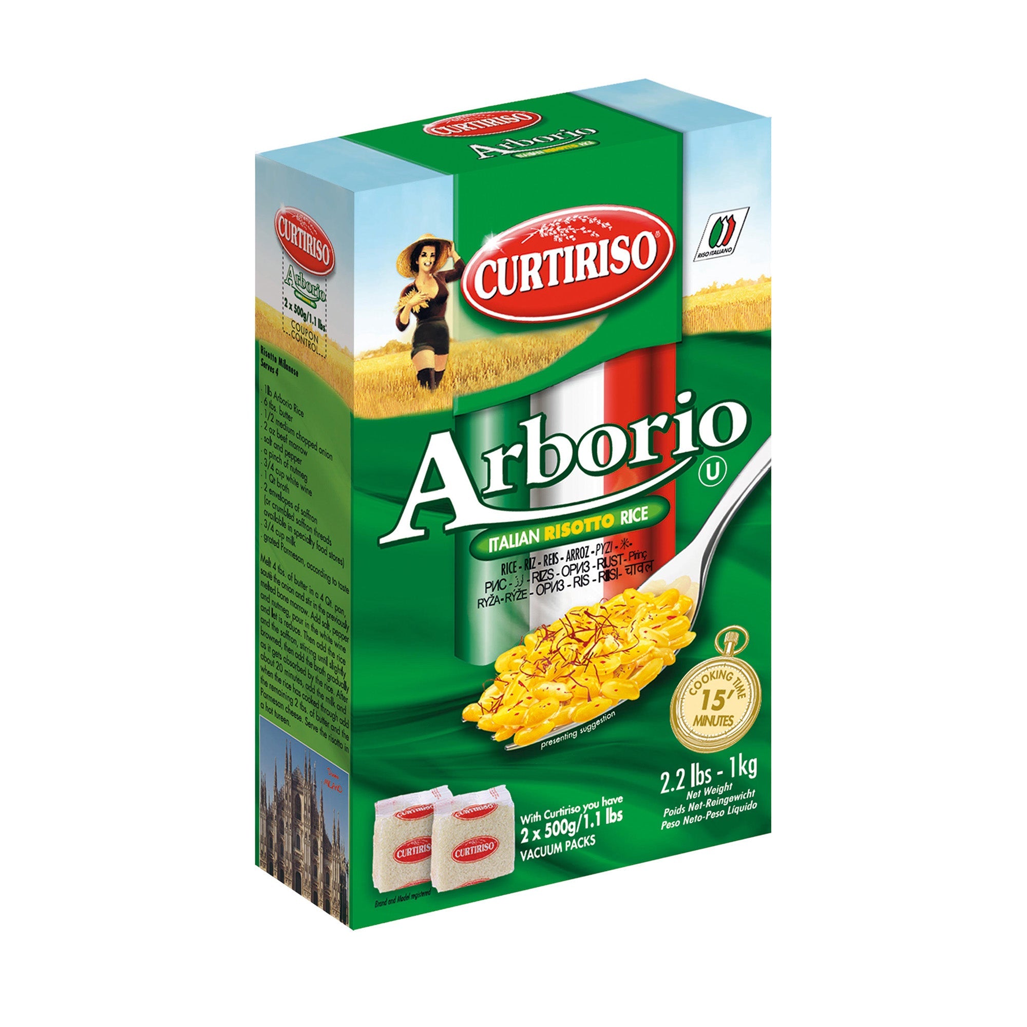 Curtiriso Arborio Rice – Gigi Importing