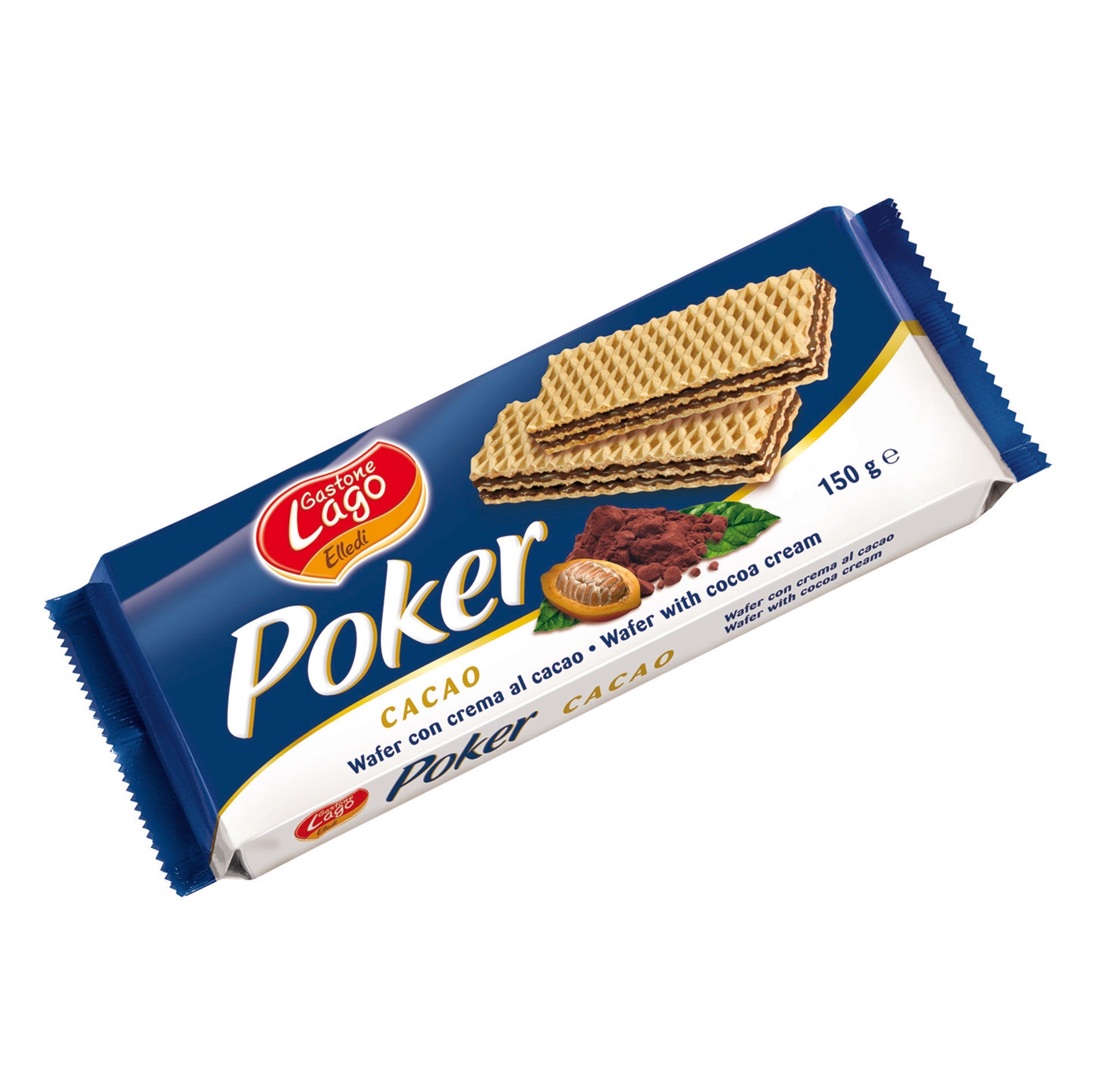 Lago Poker Wafer Chocolate – Gigi Importing