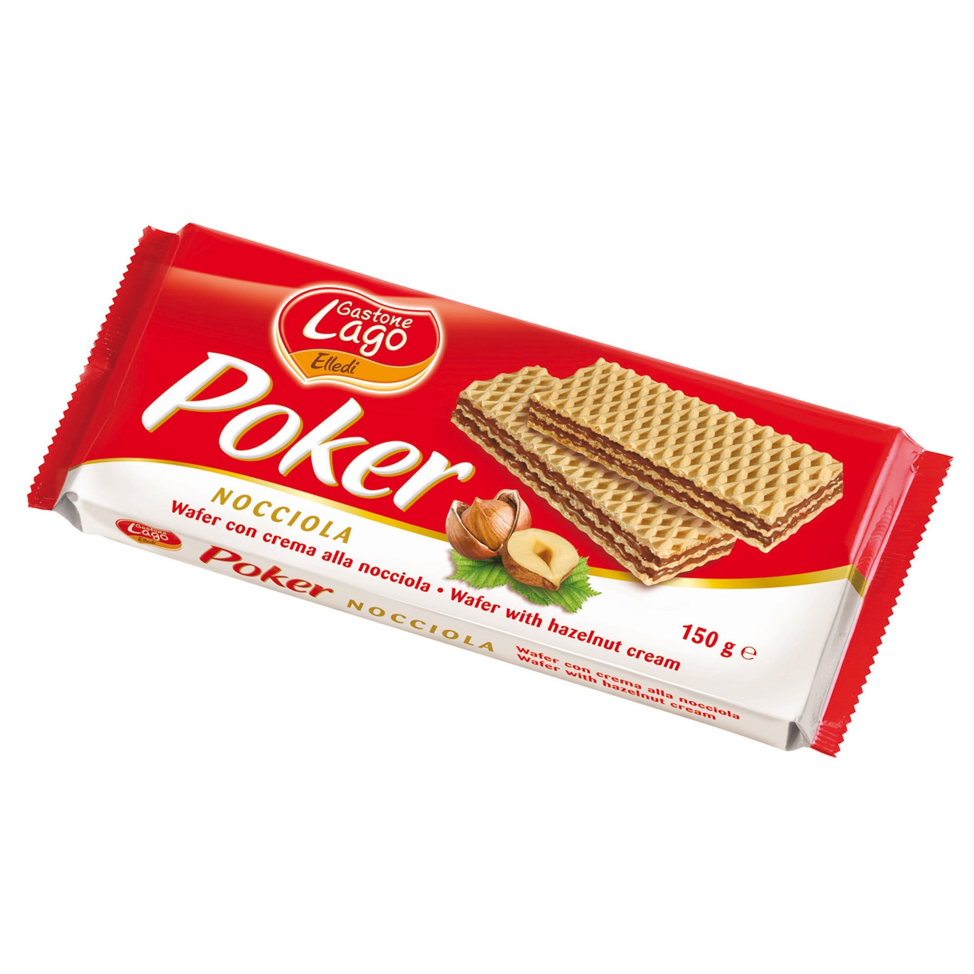 Lago Poker Wafer Hazelnut – Gigi Importing