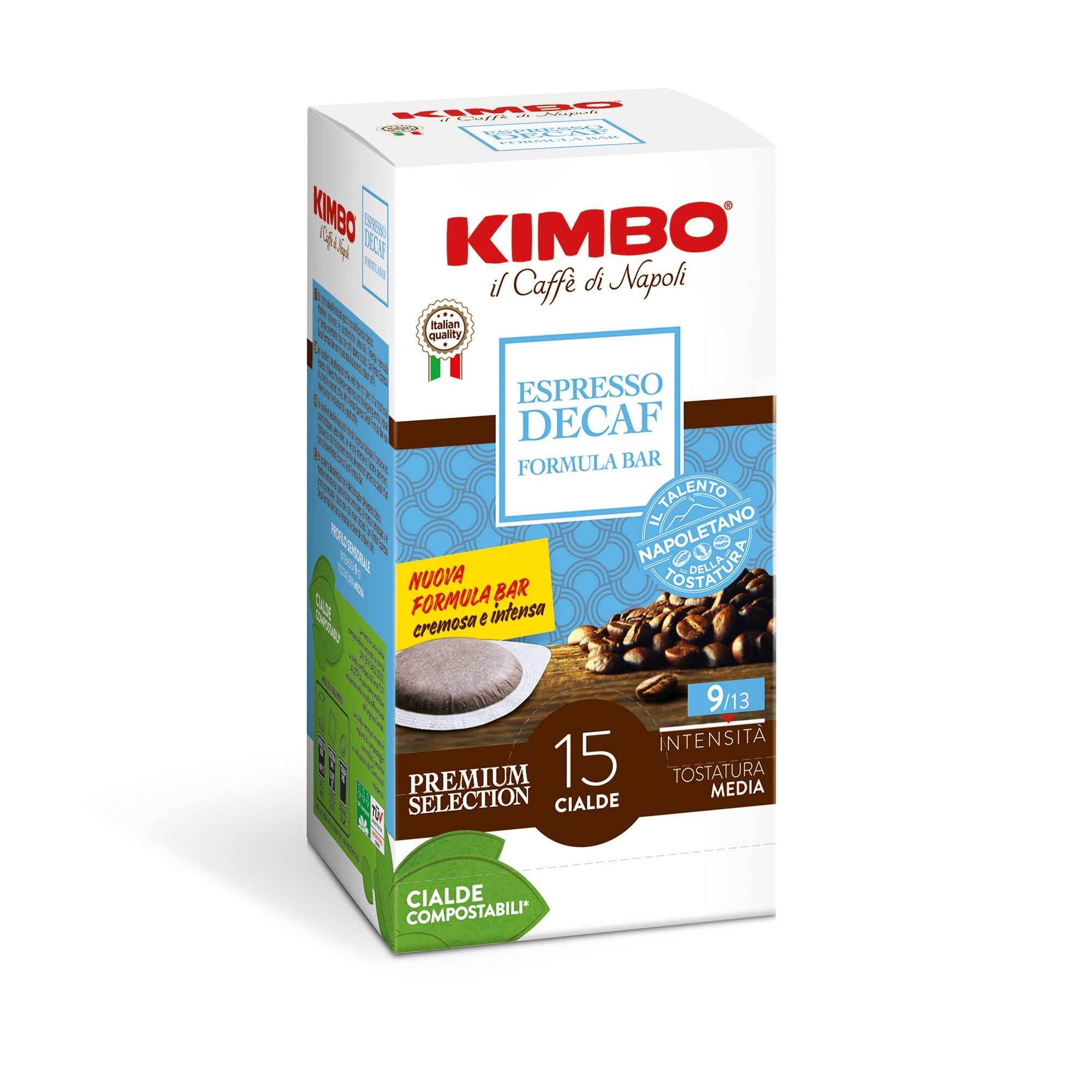 Kimbo Decaf Compostable ESE Pods – Gigi Importing