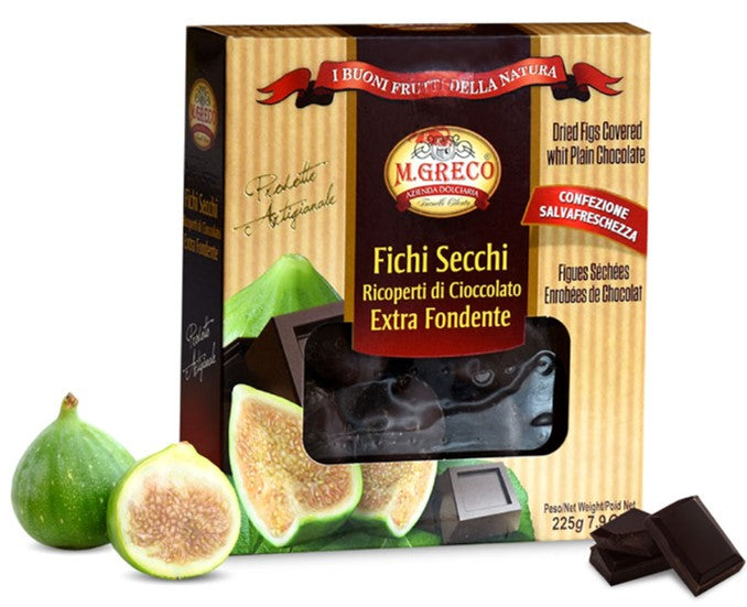 M.Greco Chocolate Covered Figs – Gigi Importing